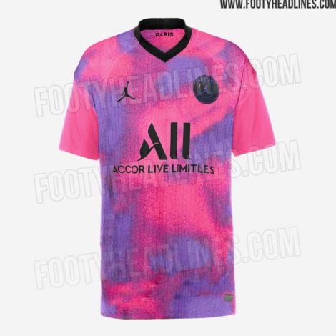 Photo: Second Alternative Kit Between PSG and Jordan Brand Leaked - PSG ...