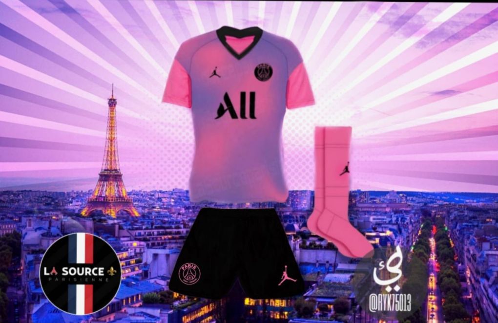 Photo: Second Alternative Kit Between PSG and Jordan Brand Leaked - PSG ...