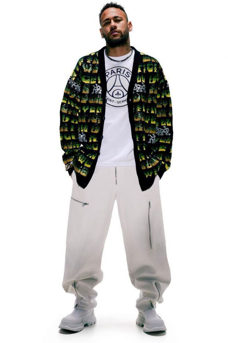 PSG's Lionel Messi, Neymar Pose for New GOAT Clothing Line