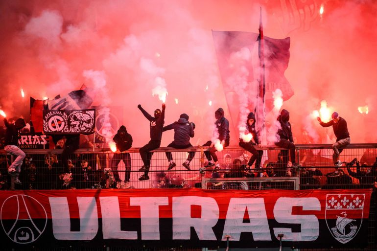 Watch PSG Supporters Disturb Barcelona Team with Late Night Fireworks