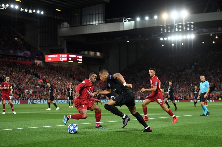 Liverpool Vs Psg Champions League Liverpool Psg Xis Predicted Rivals ...