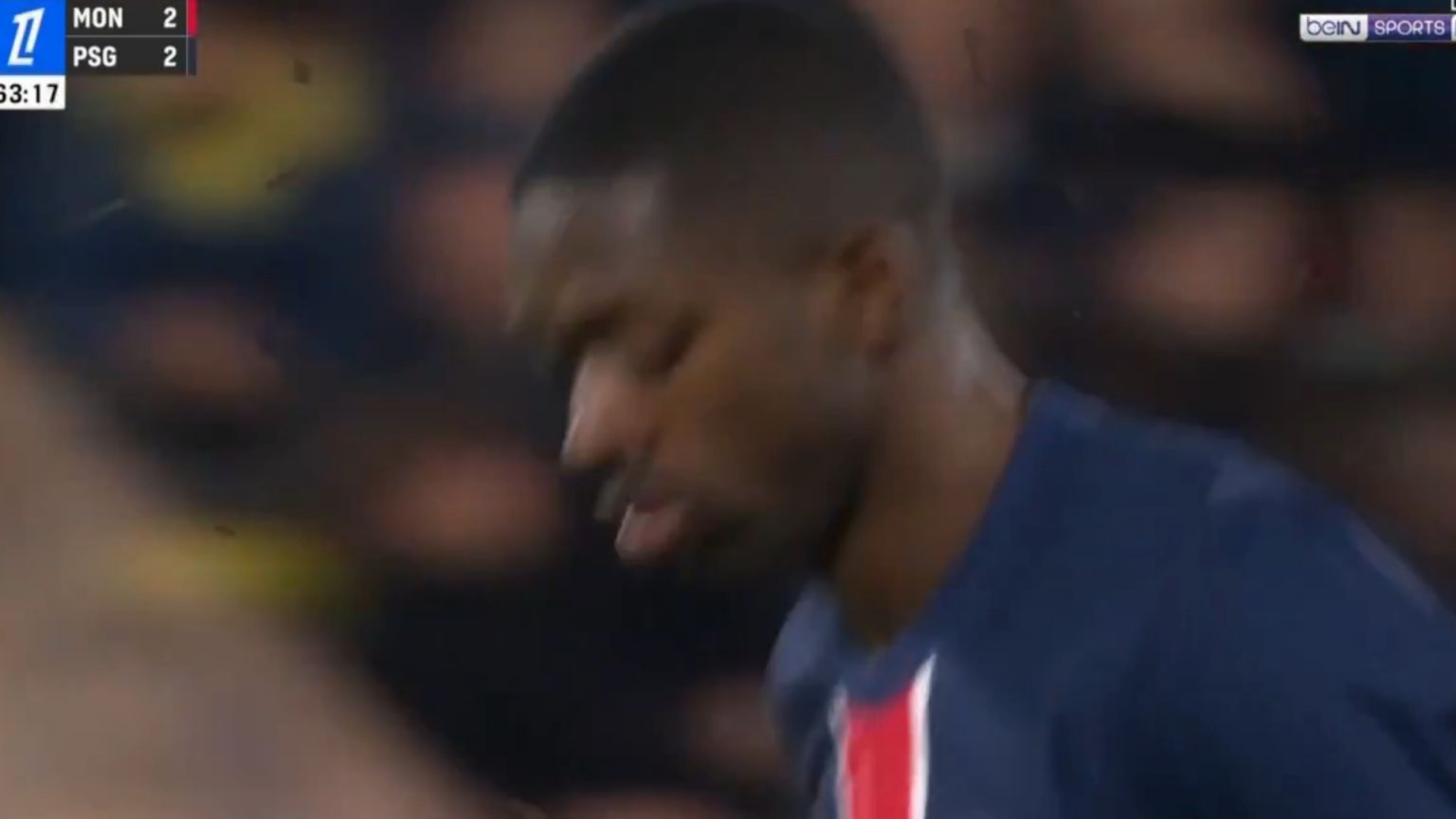 Video: Ousmane Dembélé Scores Timely Goal for PSG Against Monaco